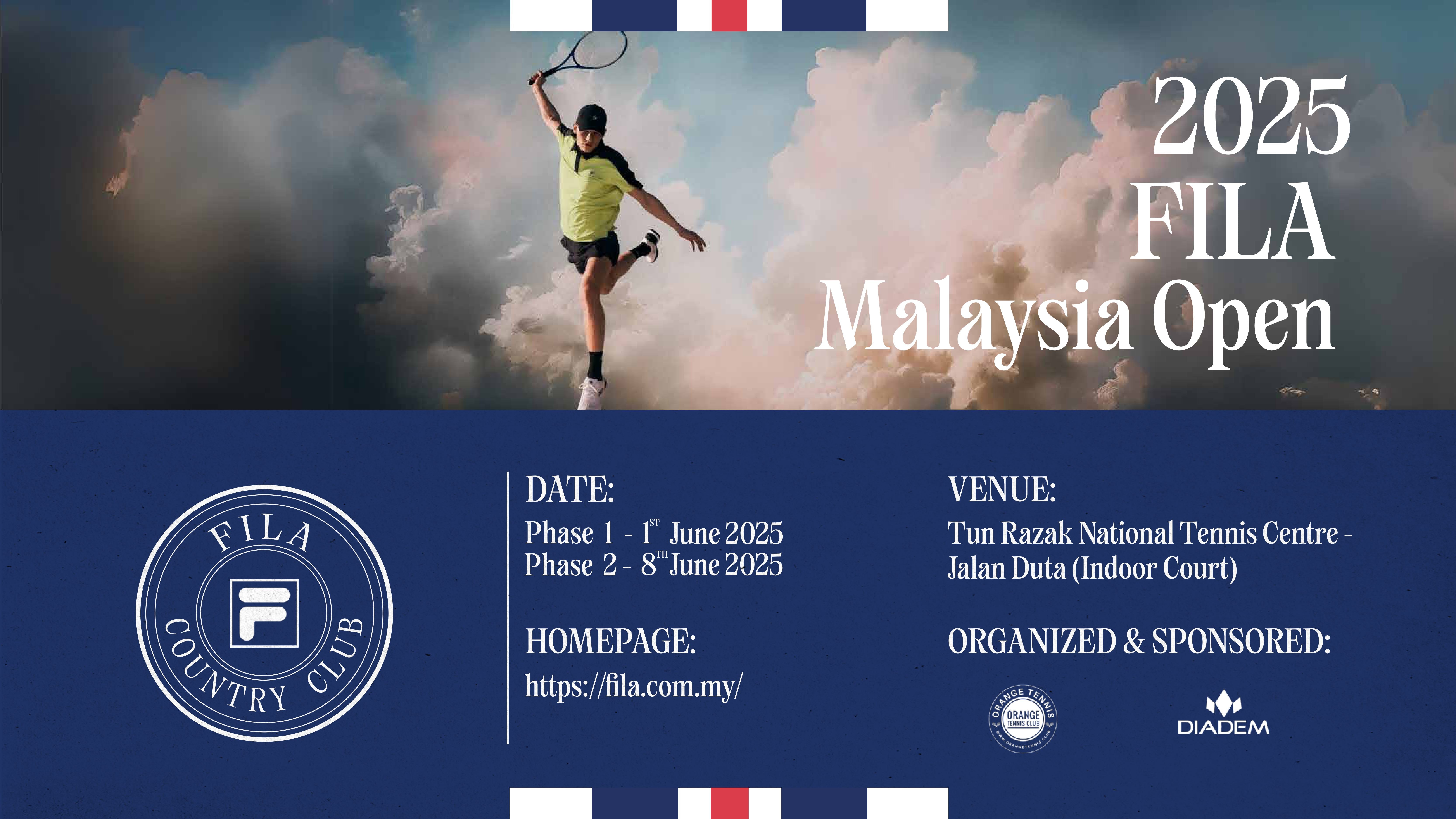 FILA Malaysia Open 2025: Where Tennis Meets Style